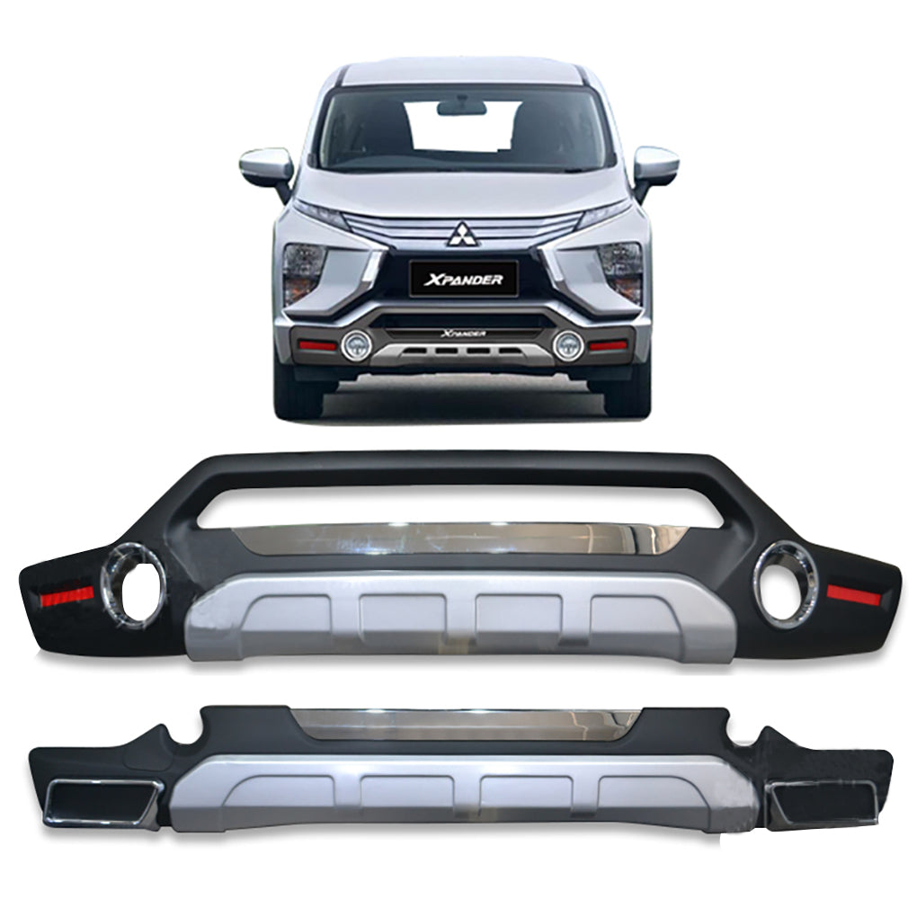 Mitsubishi Xpander Front & Rear Nudge Bar Under Runner Bumper – Shop Banawe